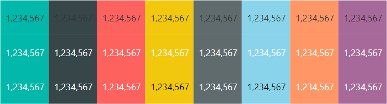 Choosing Font Color Based On Background Color In Power BI XXL BI
